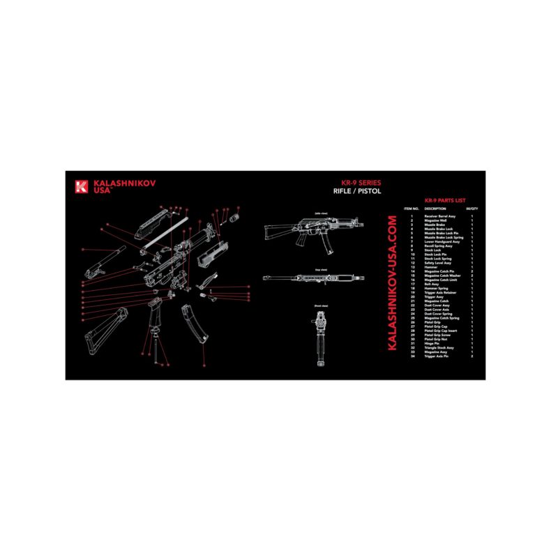 KR-9 SBR - 9x19mm Short Barrel Rifle - Kalashnikov USA