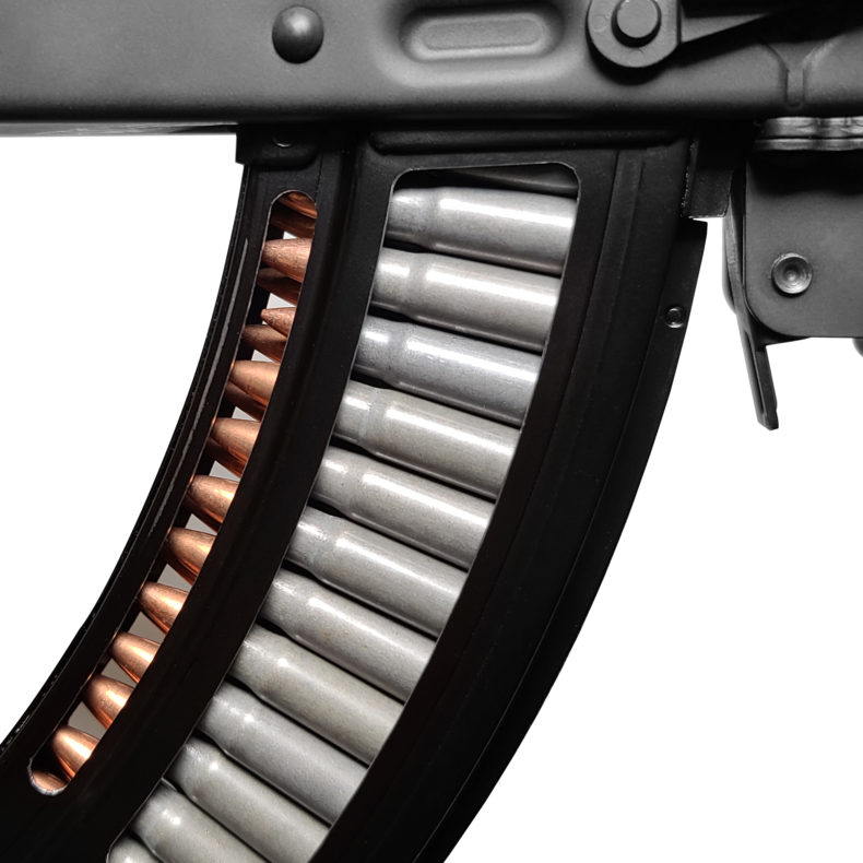 30 ROUND - 7.62x39MM STEEL WINDOW MAGAZINE - KUSA