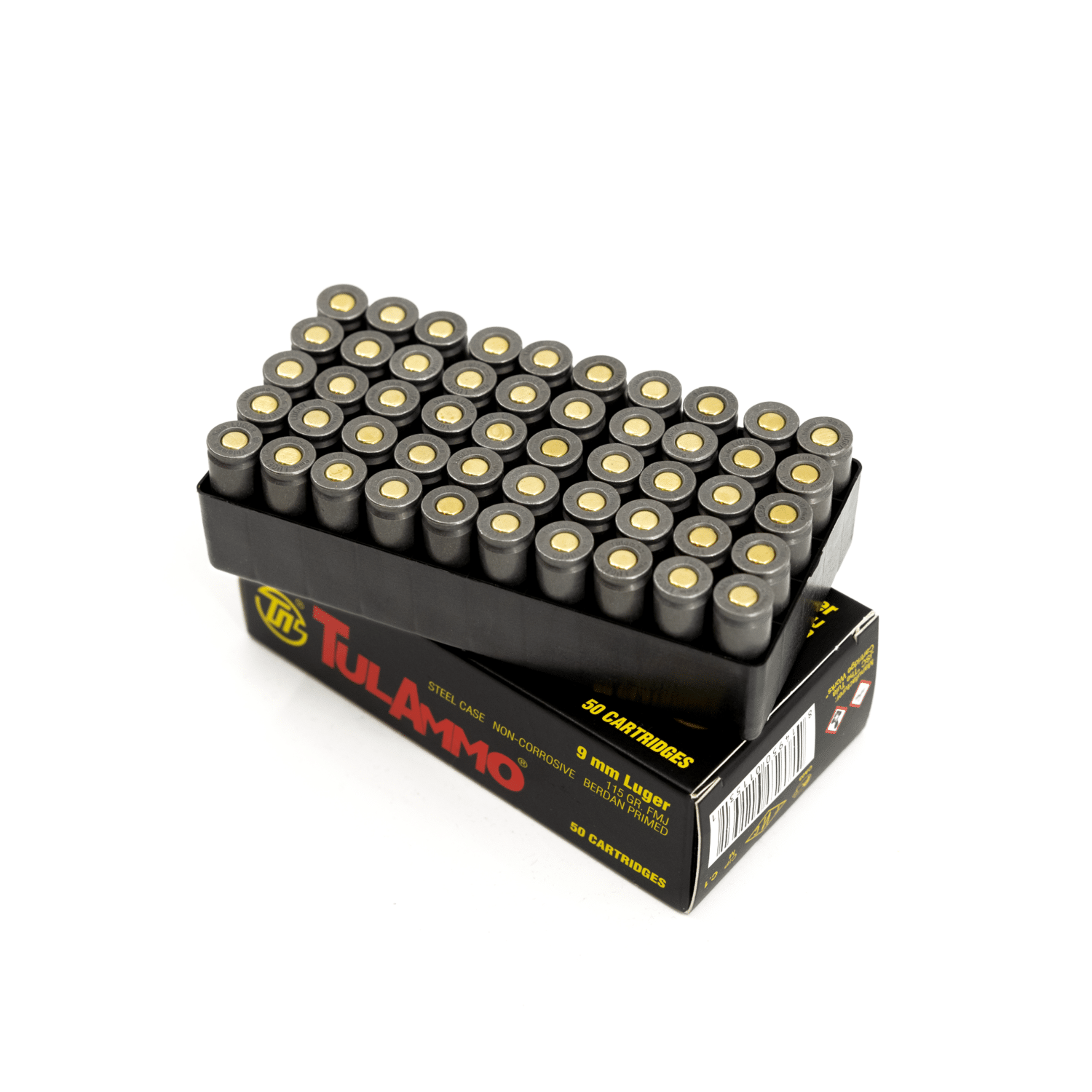 TULA 9MM 9X19 STEEL CASE AMMUNITION - Kalashnikov USA