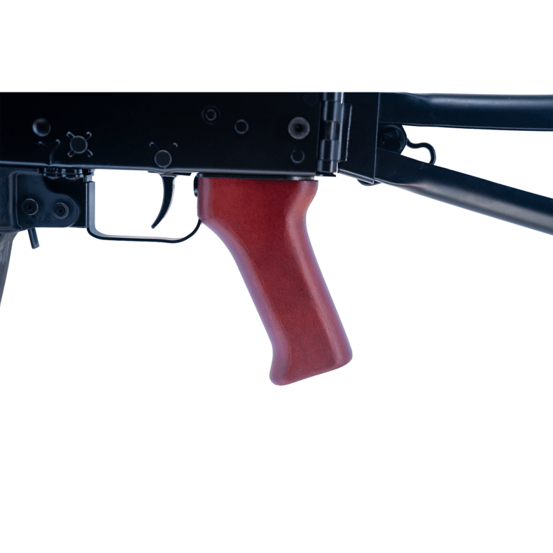 KR-9SRW-TRI - 9x19MM Red Wood Rifle with Faux Suppressor and Cheese ...